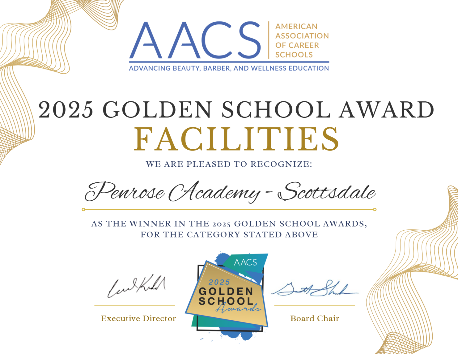 Golden Glow-up: Penrose Wins Three National Awards! - Penrose Academy